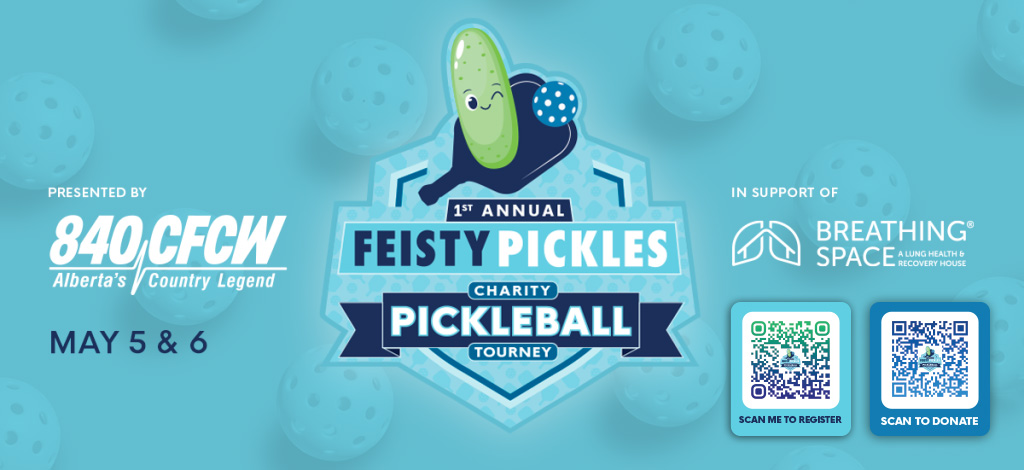 1st Annual Feisty Pickles Charity Pickleball Tourney - Alberta Lung